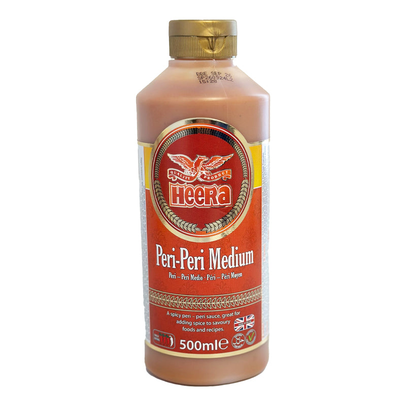 Heera Medium Peri Peri Sauce 500ml – SUJASH