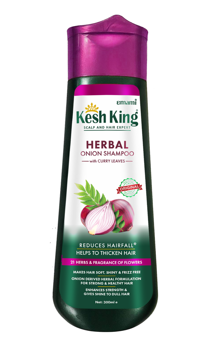 Emami Kesh King Onion With Curry Leaves Shampoo 300ml – SUJASH