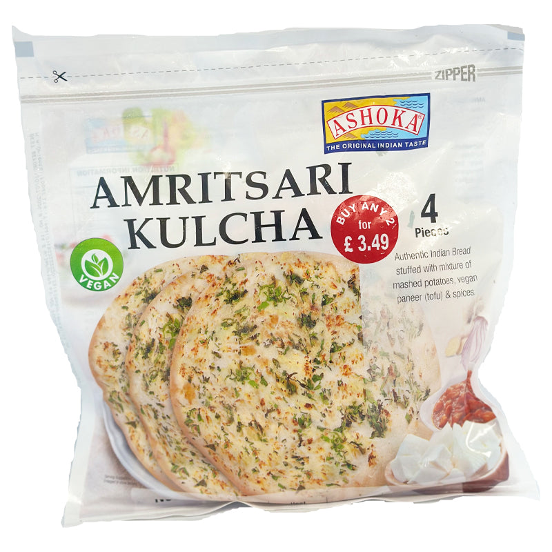Ashoka Frozen Amritsari Kulcha 320g (Pack of 4) – SUJASH