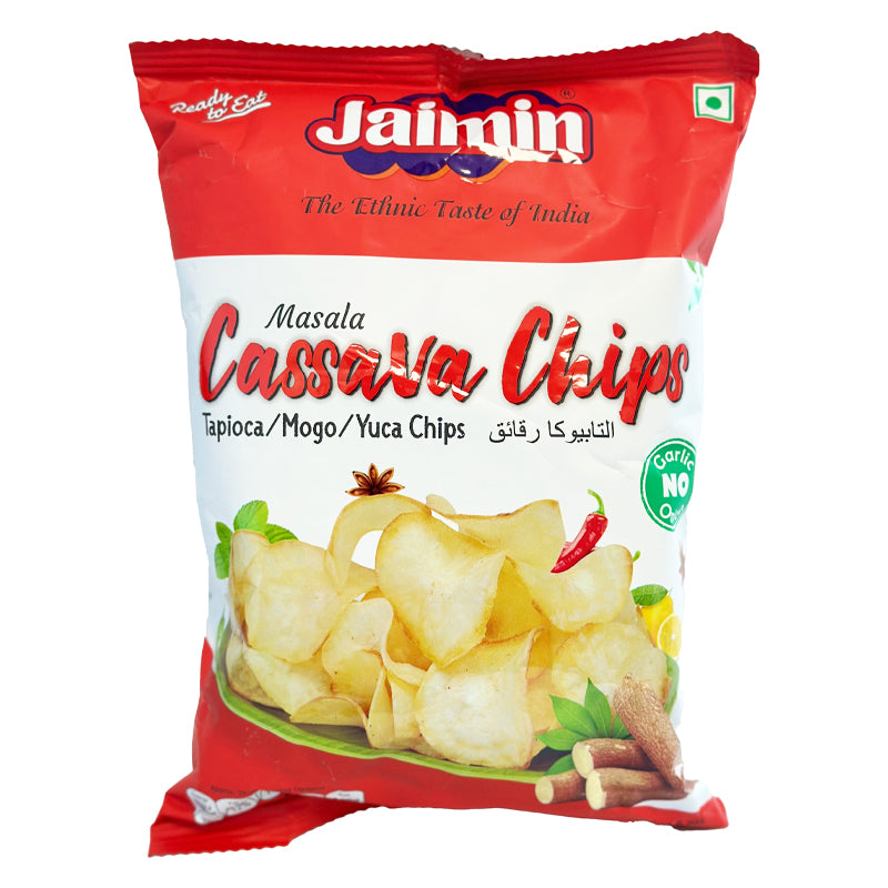 Jaimin Masala Cassava Chips 100g – SUJASH