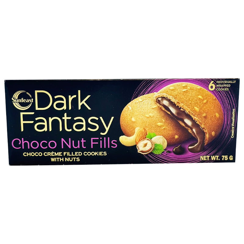 Sunfeast Dark Fantasy Big Choco Nut Fills 75g – SUJASH