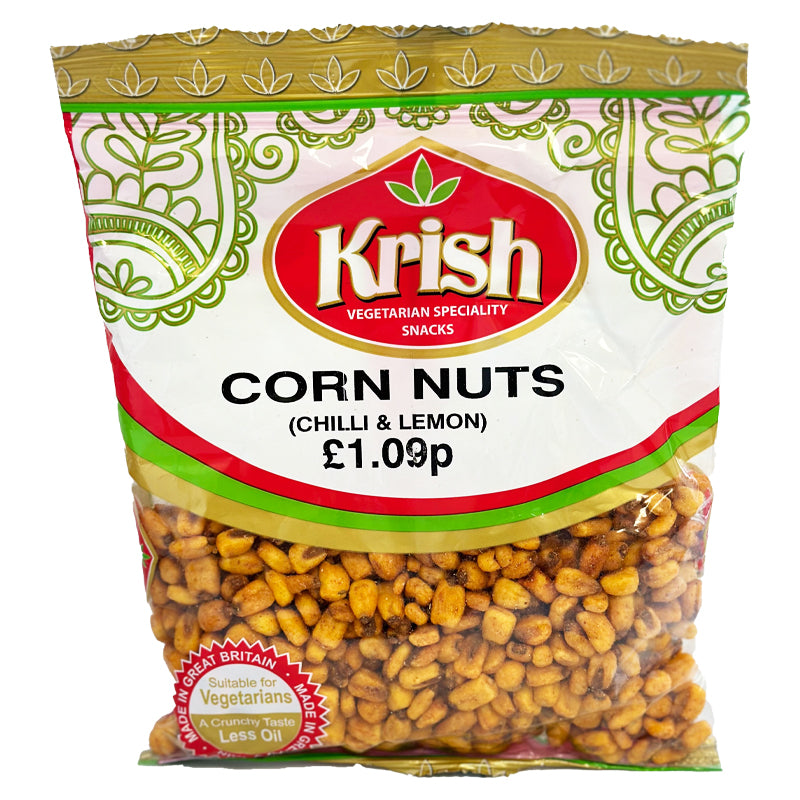 Krish Corn Nuts (Chilli and Lemon) 225g – SUJASH