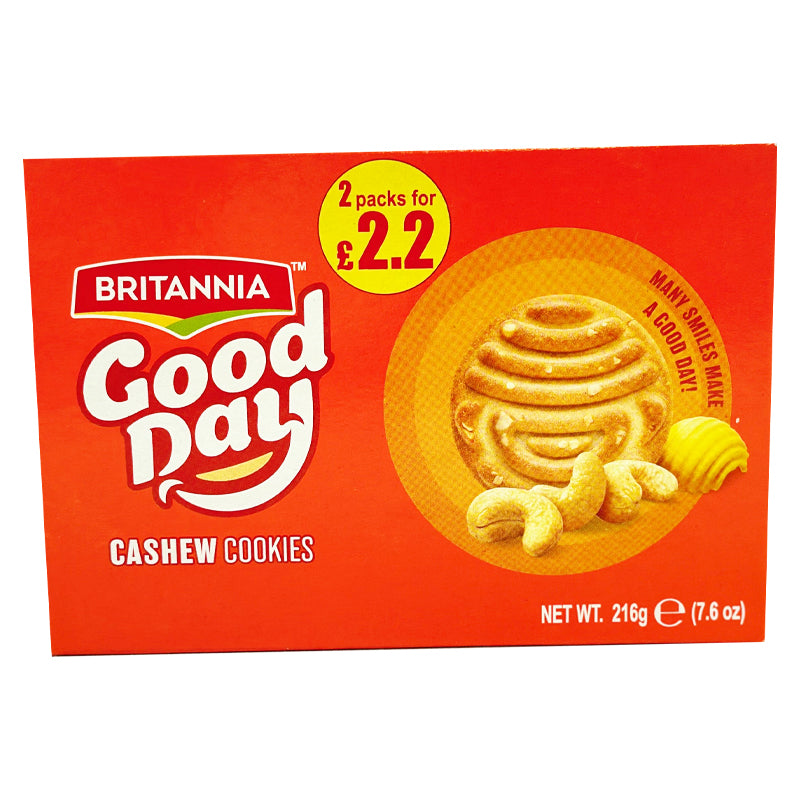 Britannia Good Day Cashew 216g – SUJASH
