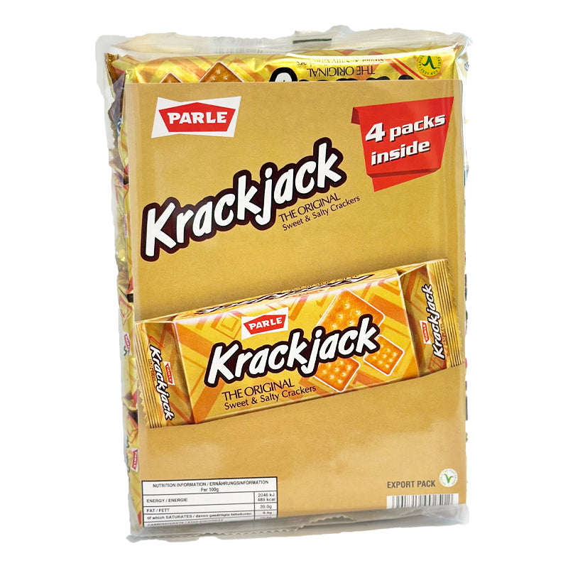 Parle G Krack Jack 240g (Pack of 4) – SUJASH