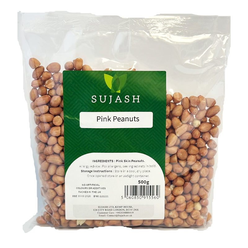 Sujash Pink Peanuts 500g – SUJASH