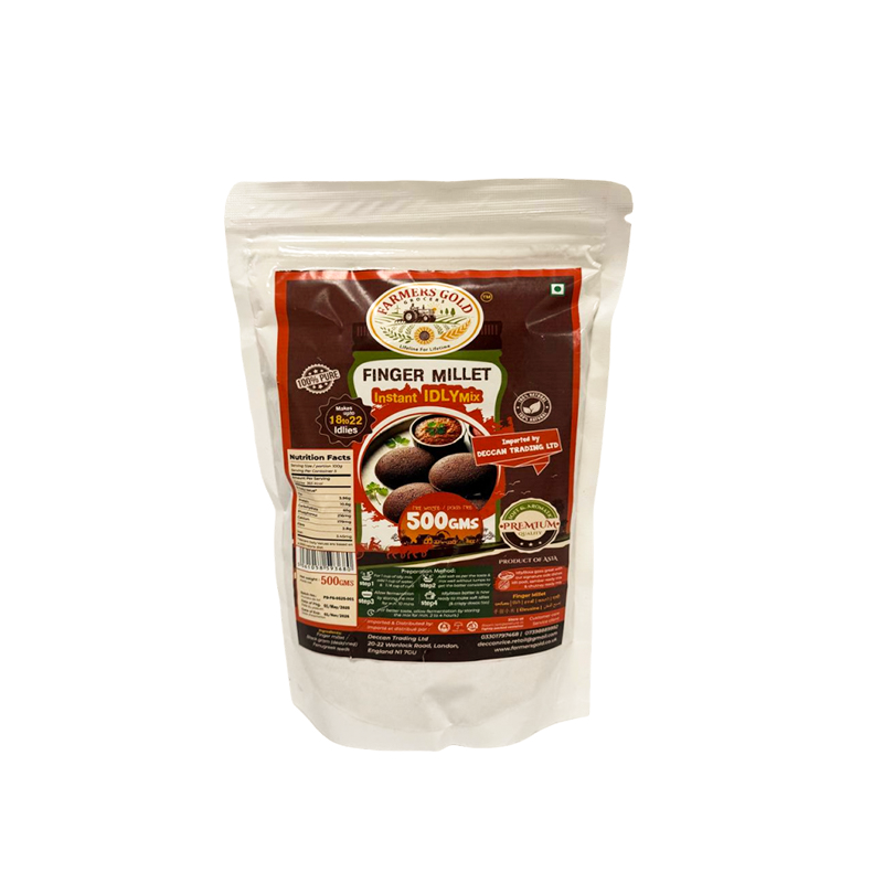 Farmers Gold Finger Millet Instant Idly Mix 500g – SUJASH