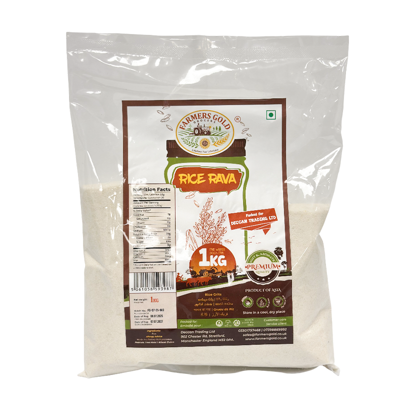 Farmers Gold Rice Rava 1Kg – SUJASH