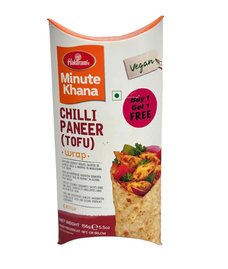 Haldiram Chilli Paneer(Tofu) Wrap 156g – SUJASH