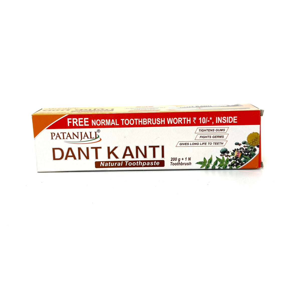 Patanjali Dant Kanti Natural Tooth Paste 200g – SUJASH
