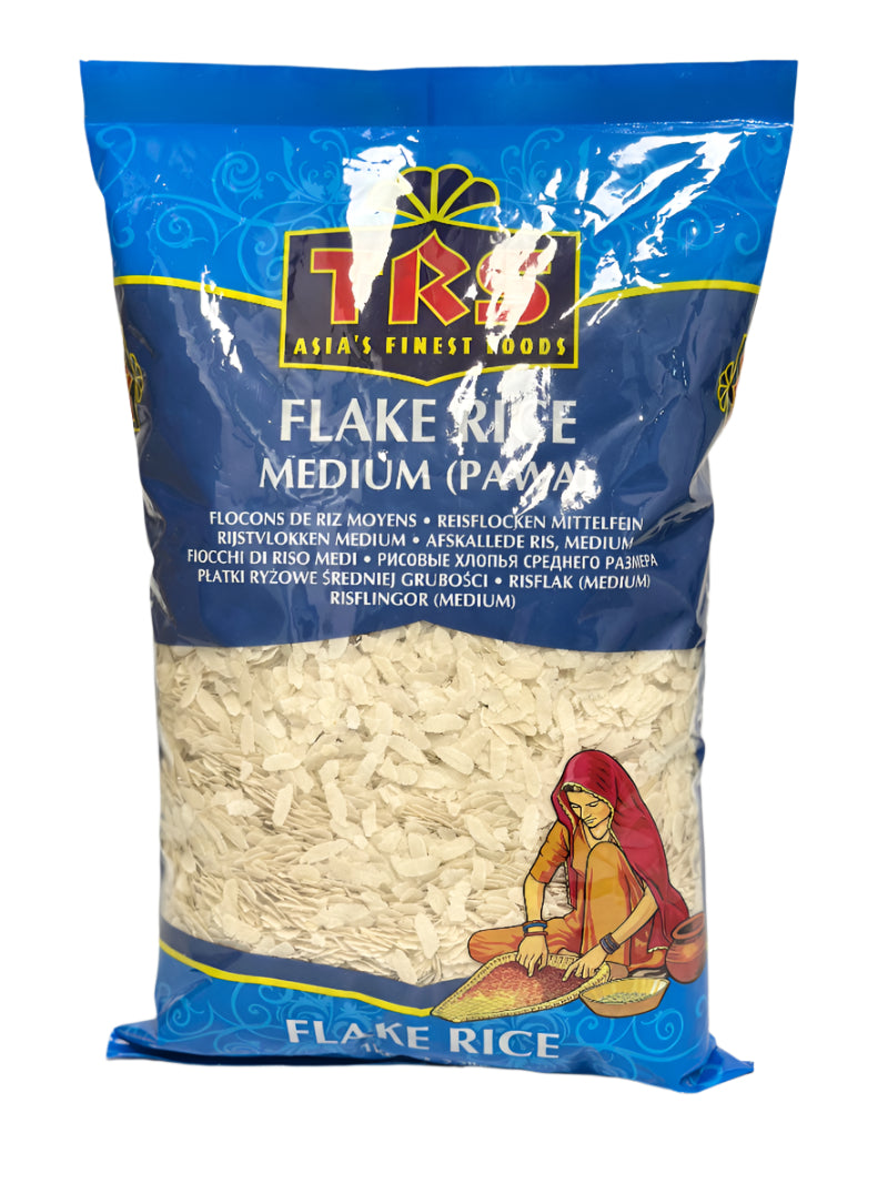 TRS Medium Poha (Rice Flakes) 1Kg – SUJASH
