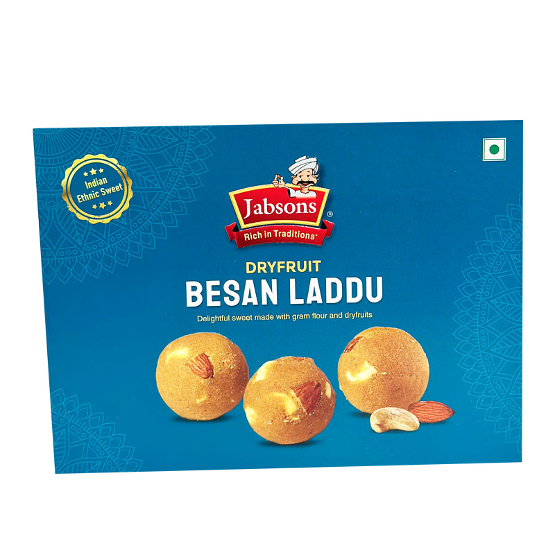 Jabsons Dry Fruit Besan Laddu 400g – SUJASH