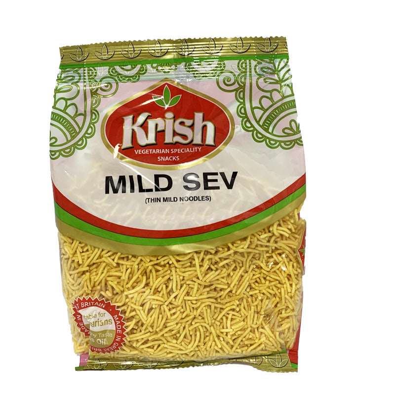 Shop fresh Indian Snacks | Krish Mild Sev 225g online | Sujash UK – SUJASH