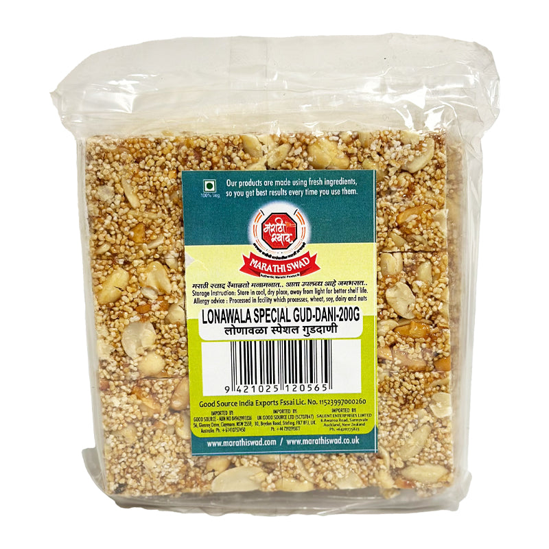 Marathi Swad Lonawala Special Gud Dani 200g – SUJASH