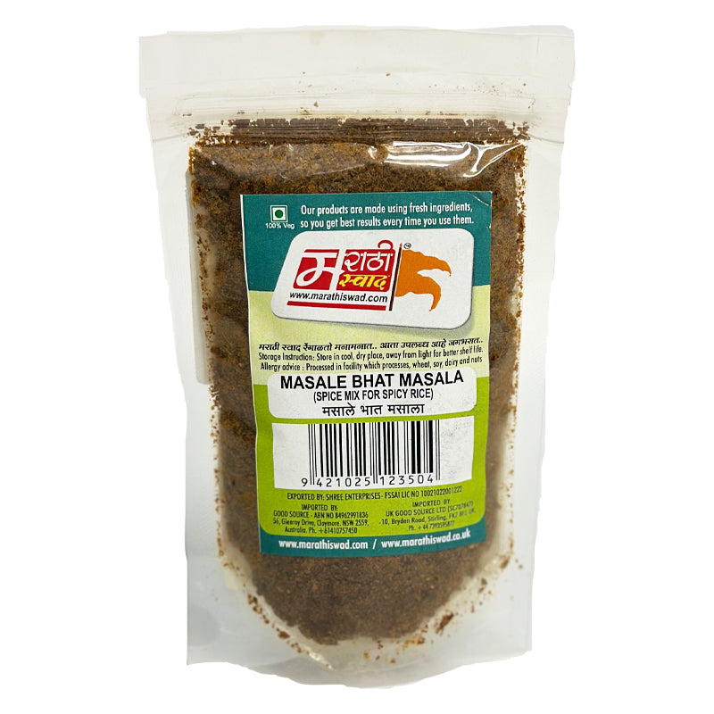 Marathi Swad Masale Bhat Masala 100g – SUJASH