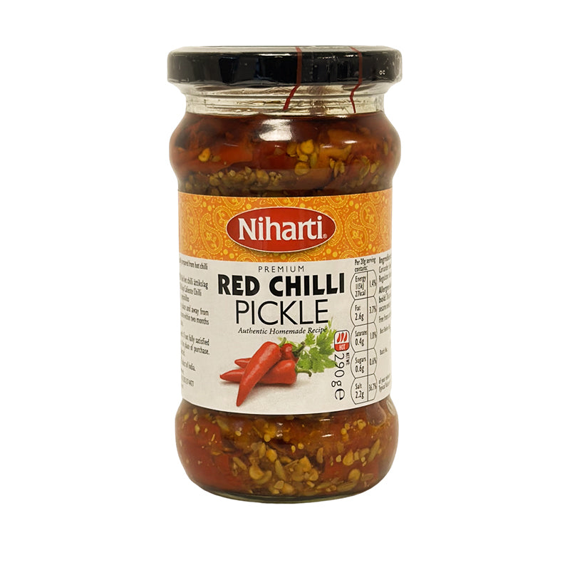 Niharti Red Chilli Pickle 360g – SUJASH