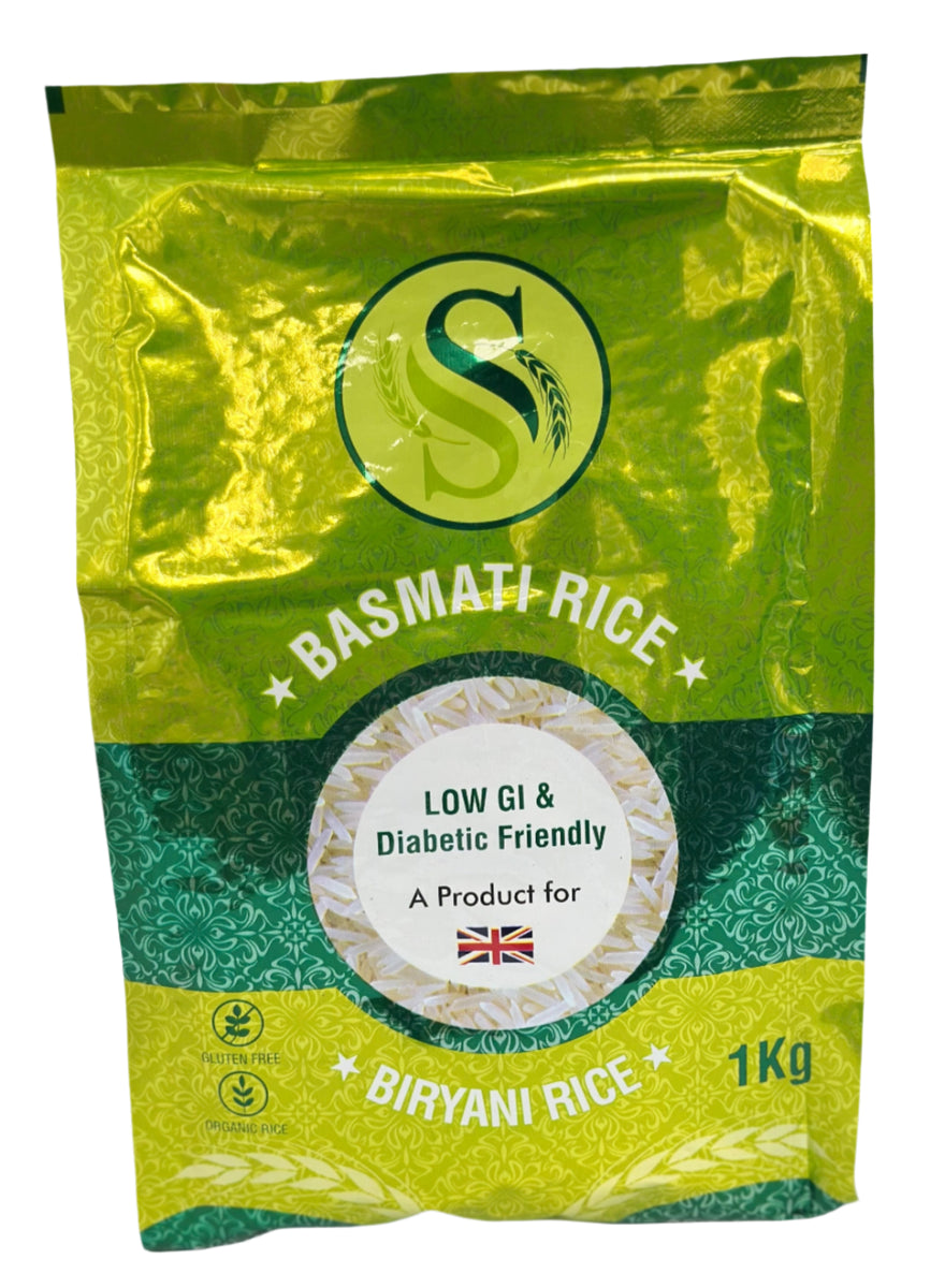 Sella Low GI Basmati Rice 1Kg – SUJASH