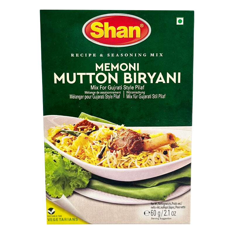 Shan Memoni Mutton Biryani 60g – SUJASH