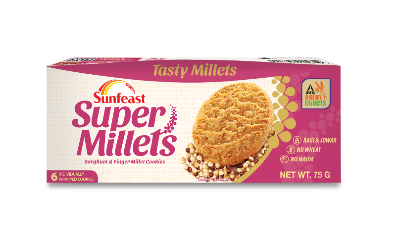 Sunfeast Super Millets Cookies 75g – SUJASH
