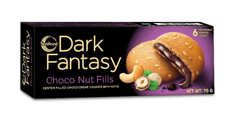Sunfeast Dark Fantasy Big Choco Nut Fills 75g – SUJASH