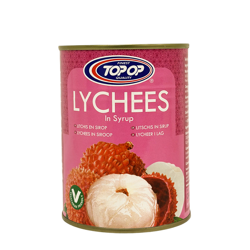 Top-Op Lychees In Syrup 565g – SUJASH