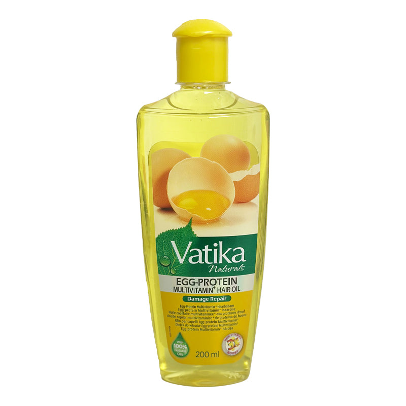 Vatika Egg Protein Hair Oil 200ml – SUJASH
