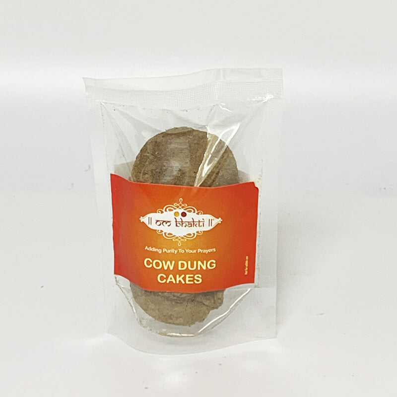 Purchase Indian Pooja items Cow Dung Cakes online – SUJASH