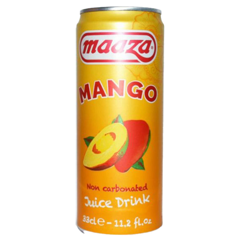 Buy Indian Soft drinks online | Maaza Mango Juice Can 300ml | Sujash ...