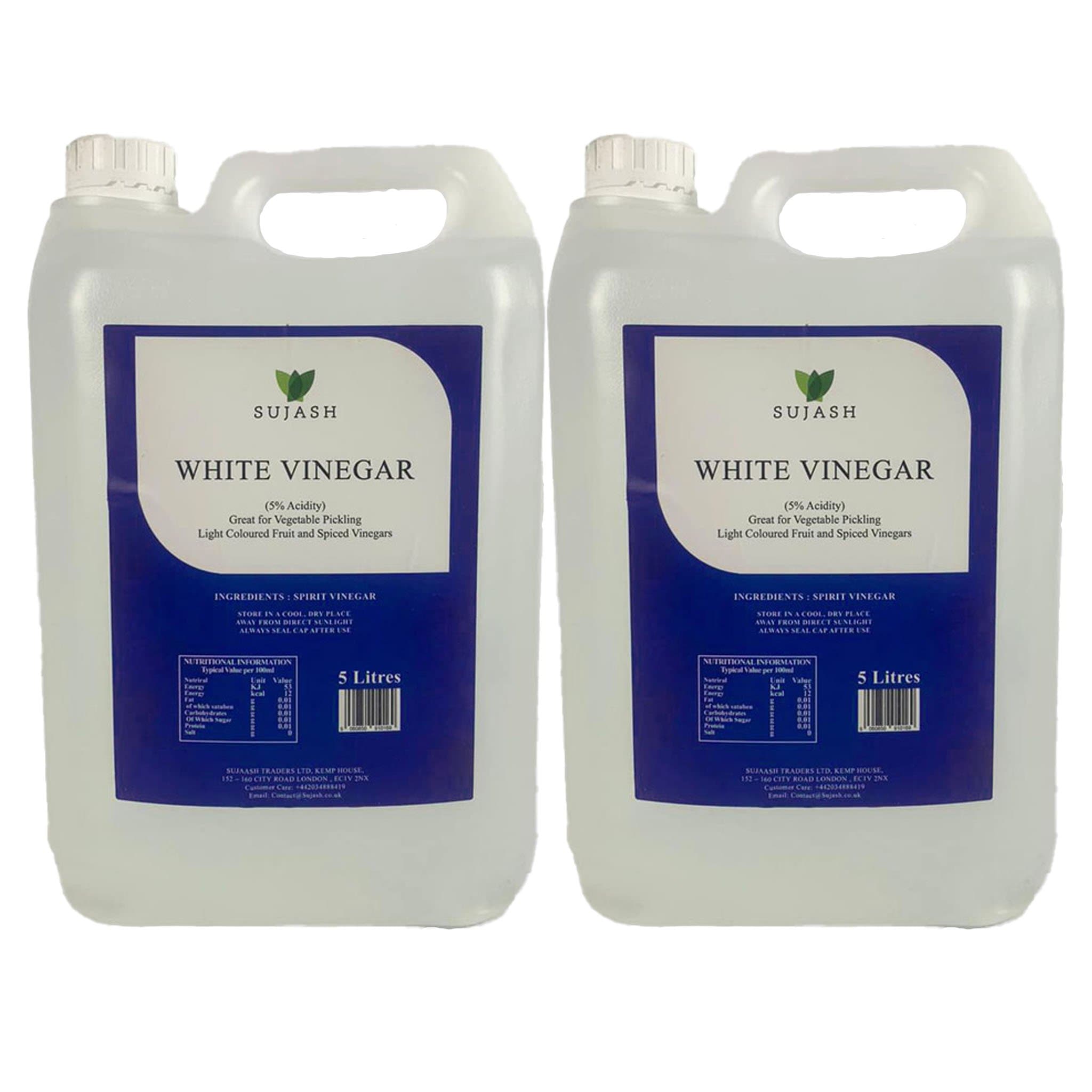 Buy Sujash White Vinegar 5Ltr (Pack of 2) online | Sujash UK – SUJASH
