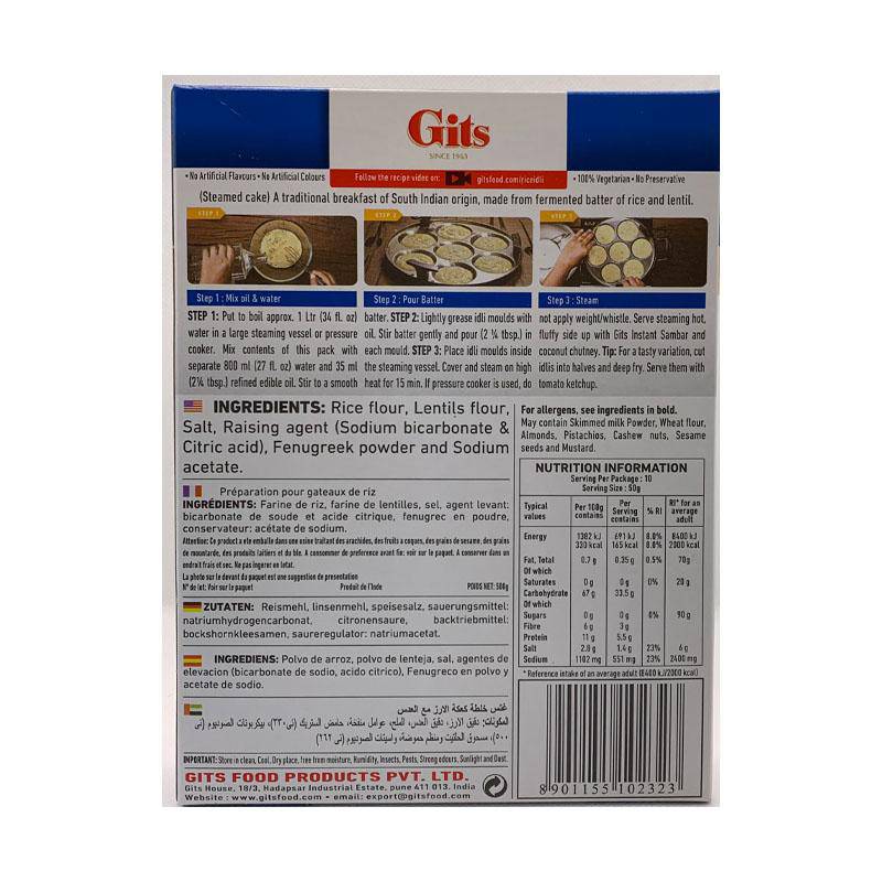 Order Gits Idli Mix 200g online | Sujash UK – SUJASH