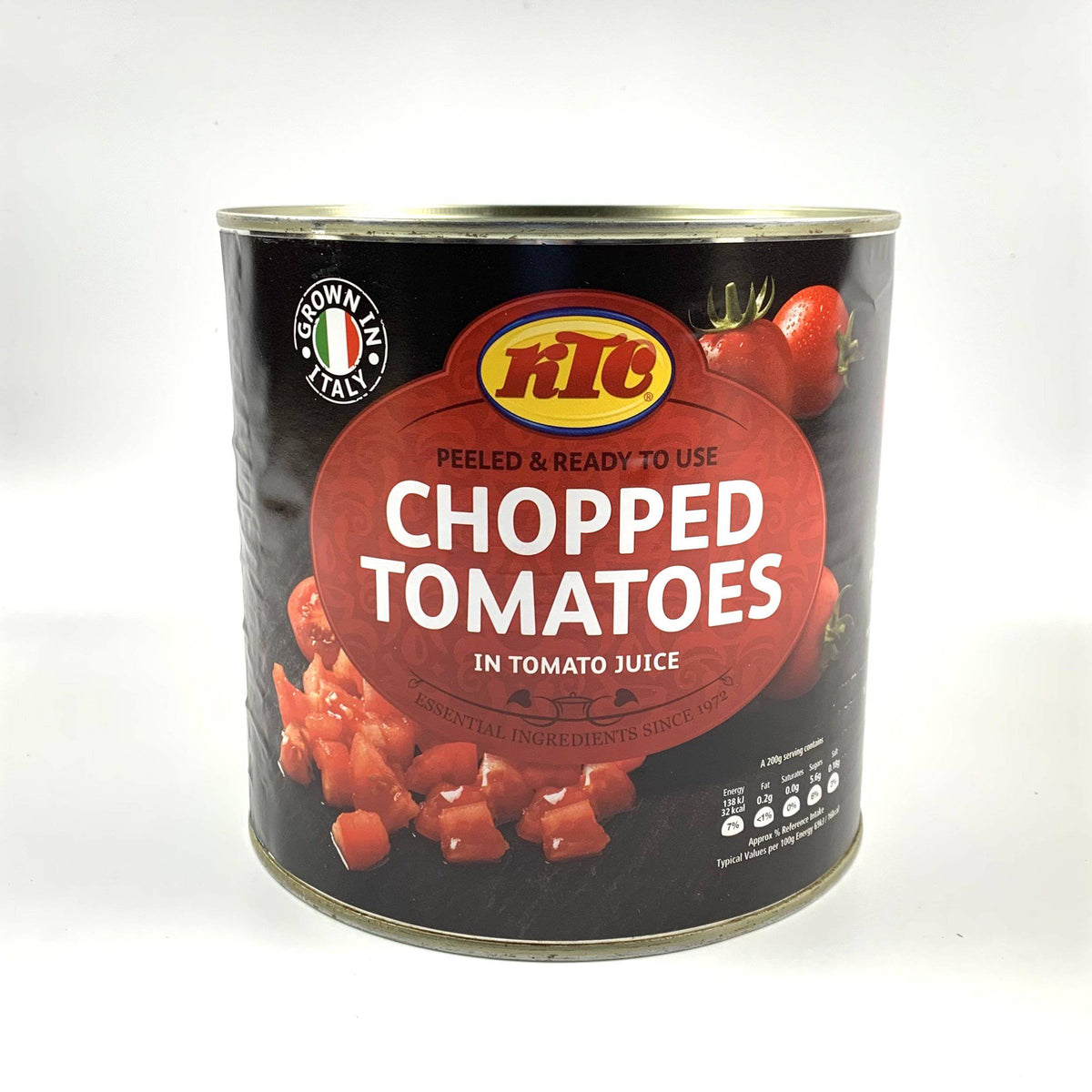 Order KTC Italian Chopped Tomato (6 x 2.55Kg) online | Sujash UK – SUJASH